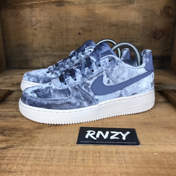 Nike | Shoes | New Nike Velvet Air Force Low Sky Blue | Poshmark